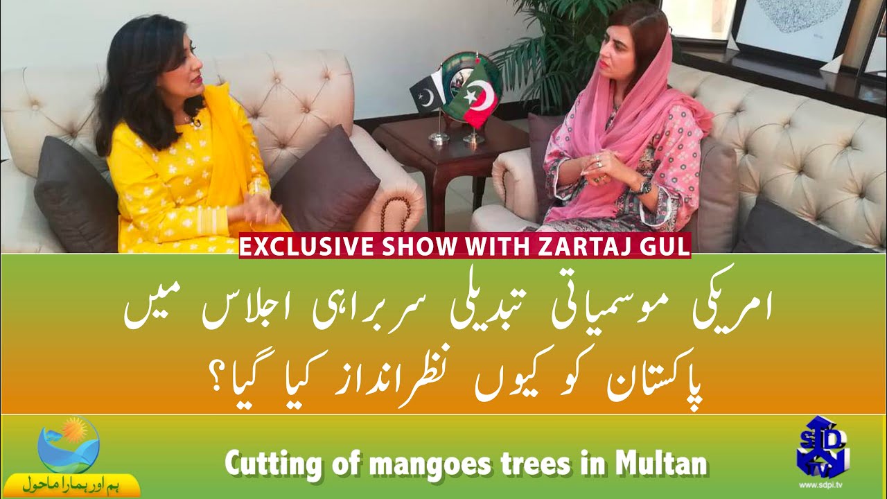 Exclusive interview with Zartaj Gul Wazir - YouTube