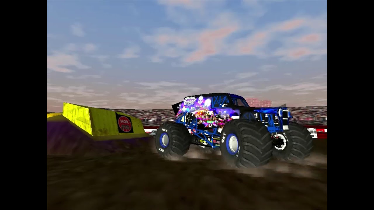 Iconic Monster Jam Moments Recreated in RoR! - YouTube