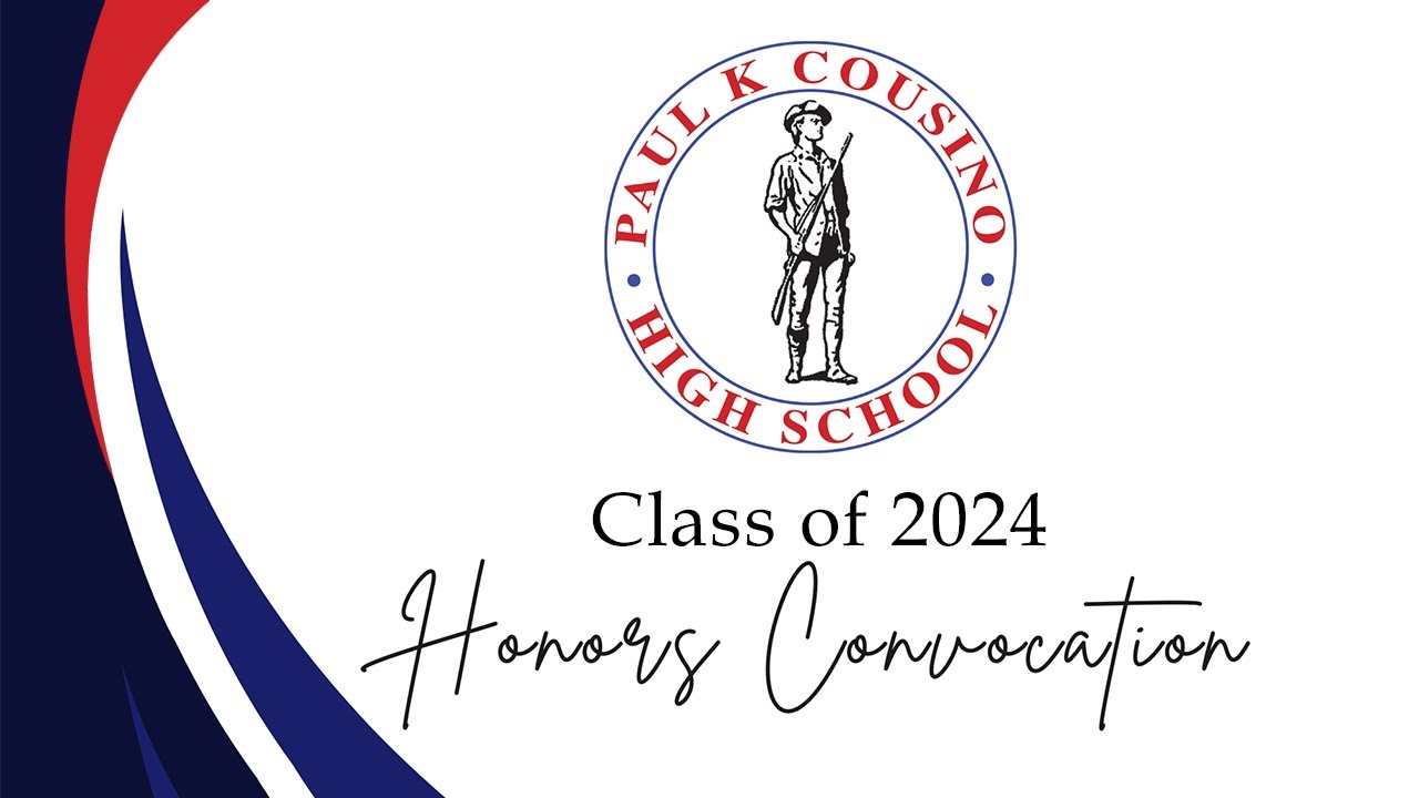 Cousino High School 2024 Honors Convocation Ceremony - YouTube