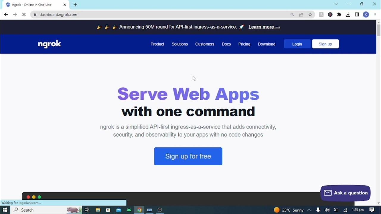 how To Use Your PC As Web Server | Port Forwarding Without Router Windows 10 | Ngrok Port ...