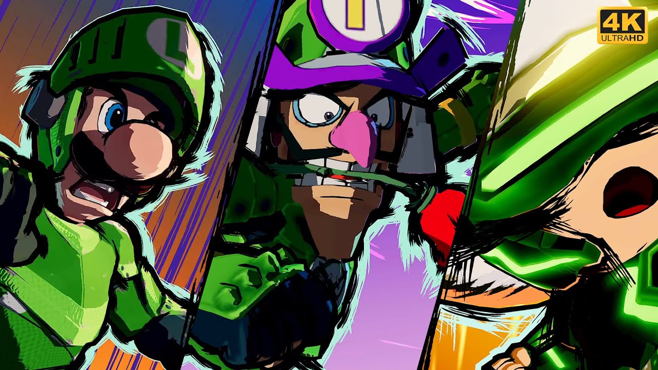 Mario Strikers: Battle League - Luigi [WARRIORS] Vs. Mario [BOLTS ...