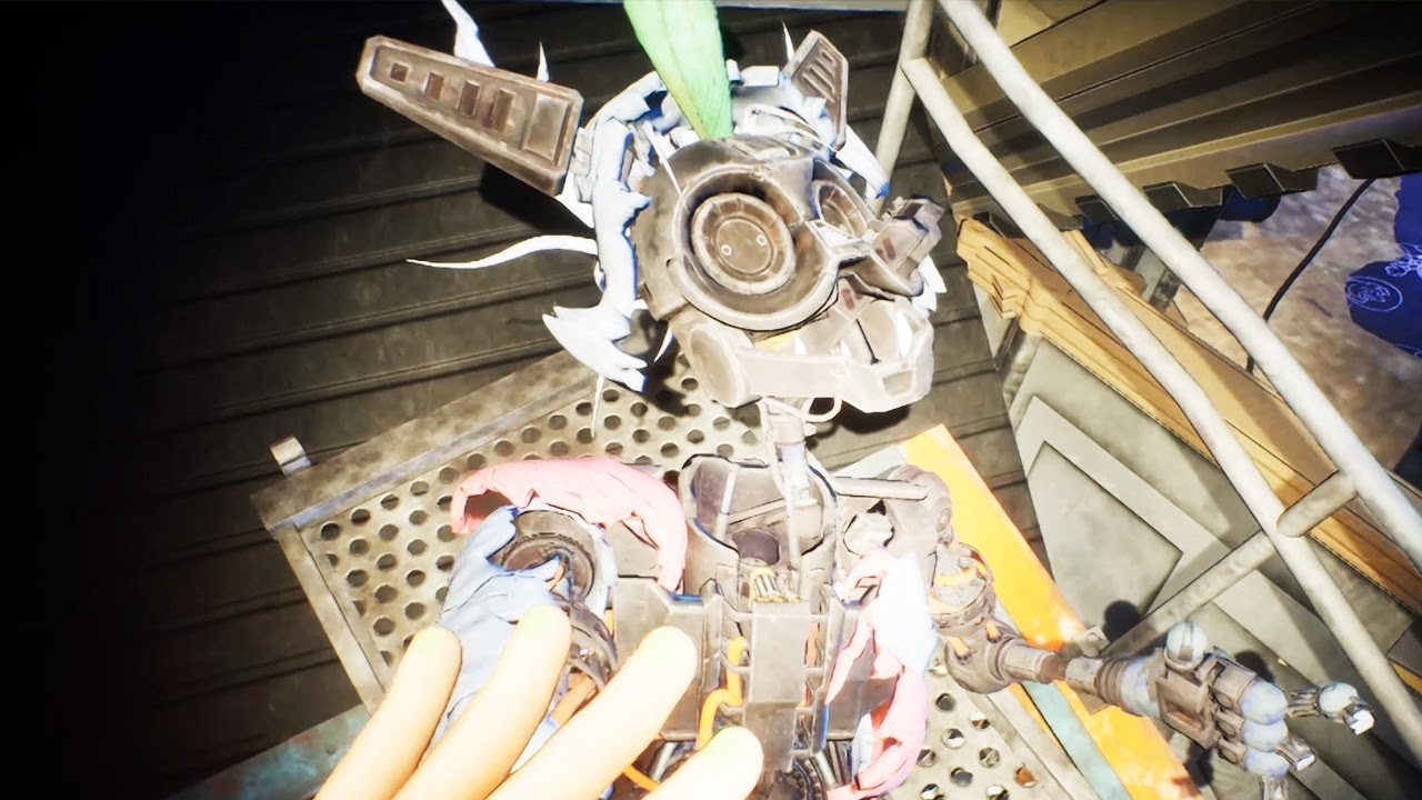 FNAF: Security Breach Ruin DLC - Broken Roxy Over Prototype Freddy ...