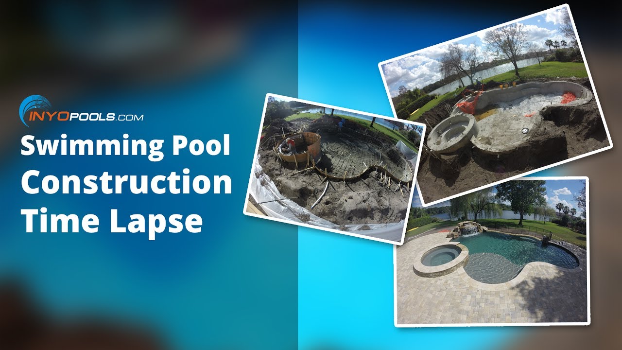Swimming Pool Construction Time Lapse - YouTube