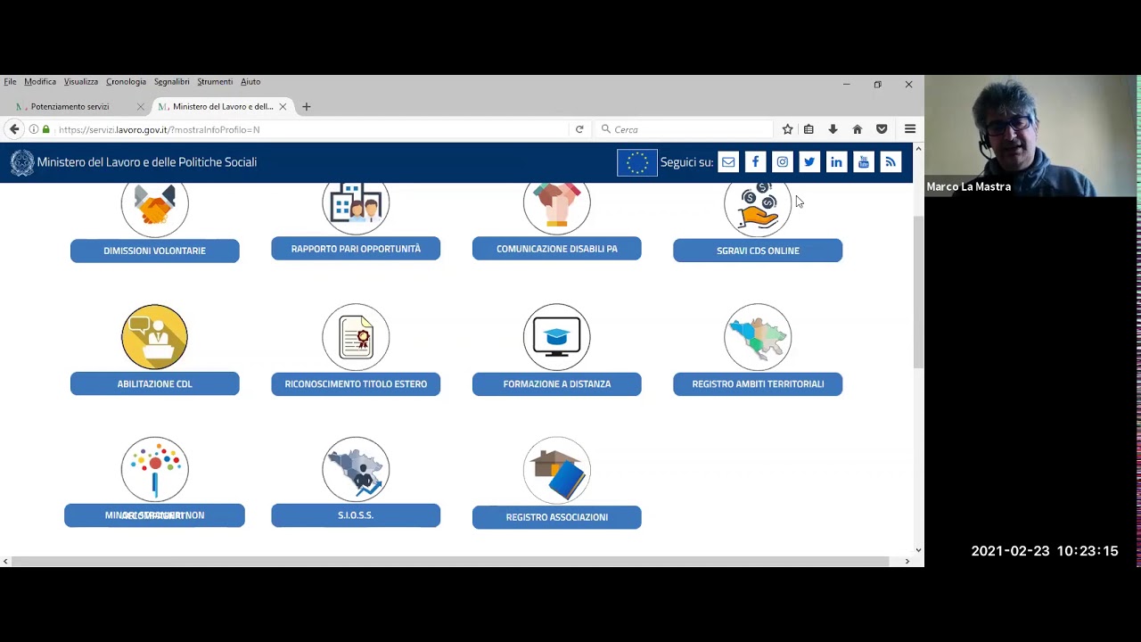 Webinar per i referenti zonali della Piattaforma SIOSS - YouTube