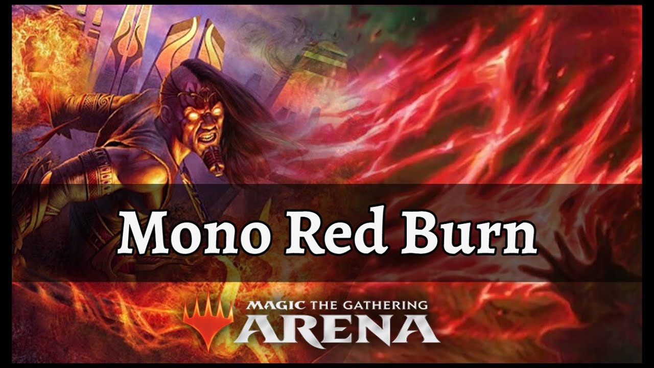 Mono Red Burn | BO1 Historic | MTG Arena Gameplay - YouTube