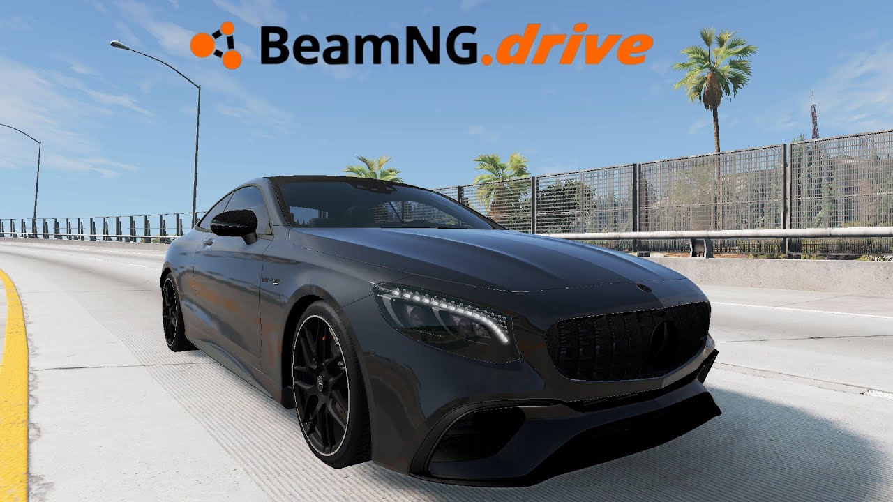 Beamng Drive 2021 Mercedes Benz S63 AMG Coupe - YouTube
