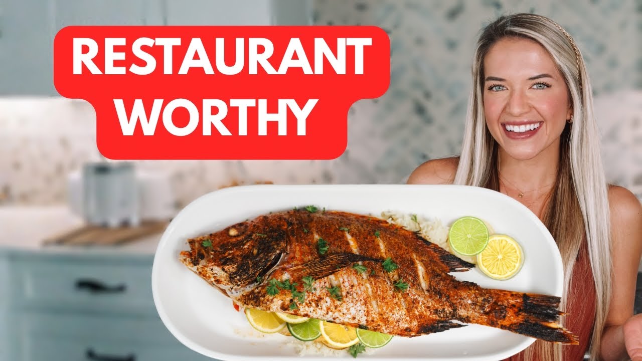 Stuffed Red Snapper That Melts in Your Mouth - YouTube