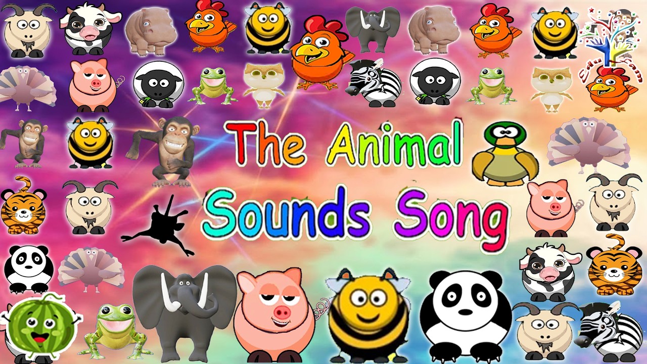 The Animal Sounds Song H3BS1 Hooray Animal Sounds Cat, Dog, Pig Edufam ...