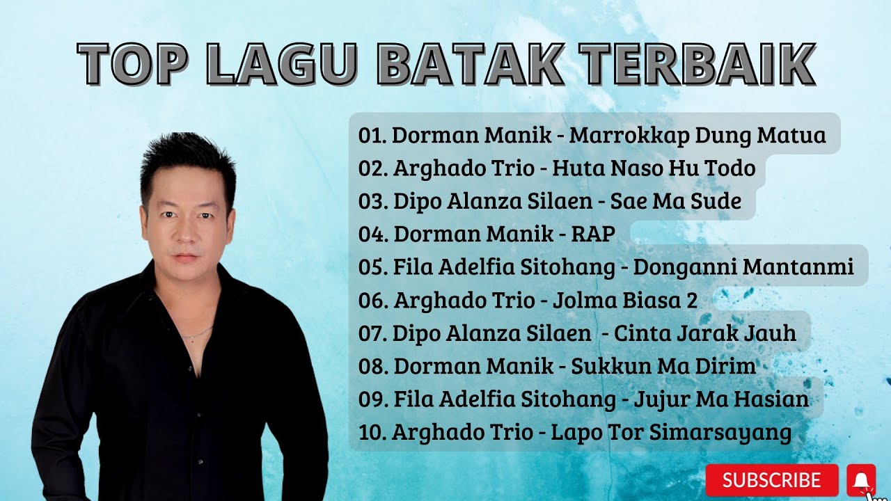 Dorman Manik, Arghado Trio | Lagu Batak Terbaik Dijamin Enak Tanpa ...