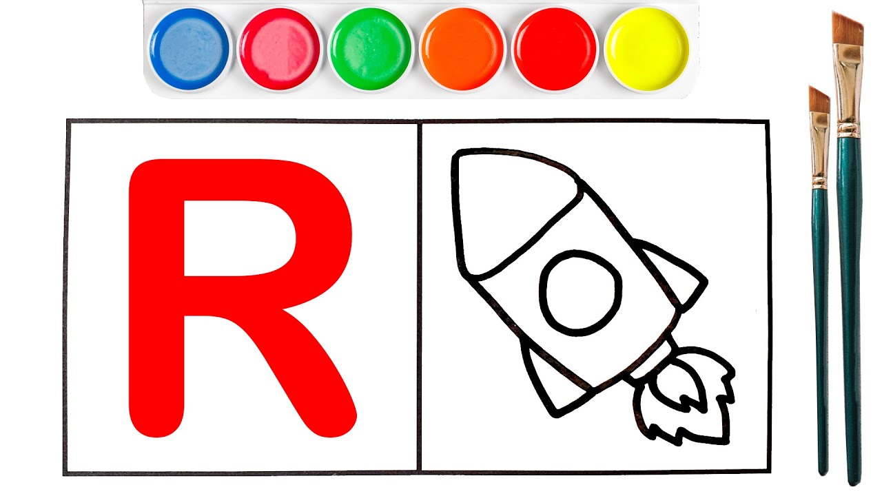 알파벳 P Q R 점선 따라 쓰고 그림 그리고 색칠하면서 영어 단어를 배우기 Learn Alphabet Pqr Words With Drawing And