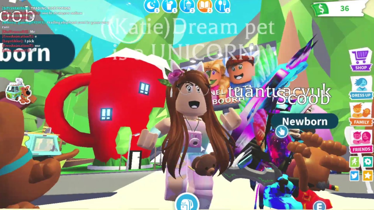 Annoying My Friends In Roblox Adopt Me! Lol the thumbnail looks so epic ...