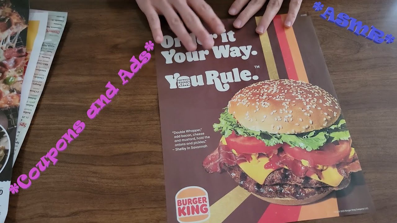 Coupons and Ads Magazine Reading November ASMR (Soft-Spoken) *Reading ...