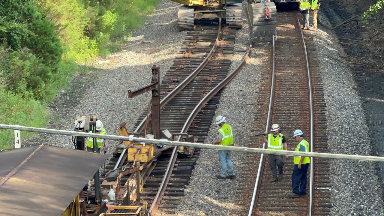 CSX Rail Removal on the CC Subdivision - Visalia to Spring Lake - YouTube