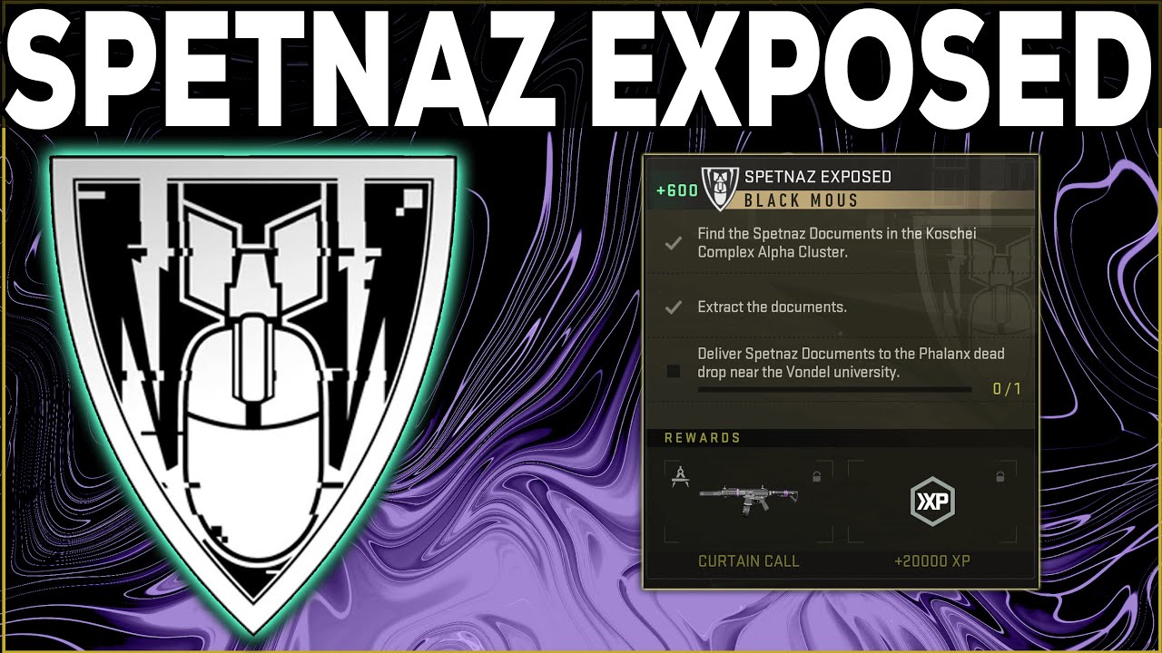 DMZ SPETNAZ EXPOSED GUIDE - Spetnaz Document Location, Phalanx Dead ...