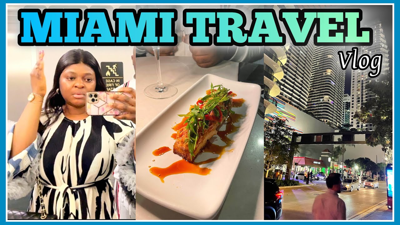 Miami Vlog| Best restaurants/Hotel Tour & Night Life - YouTube
