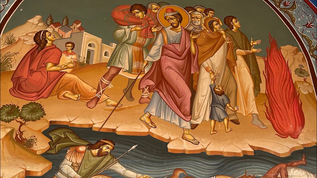 In the Red Sea - Dogmatic Theotokion, Plagal of the First Mode ...