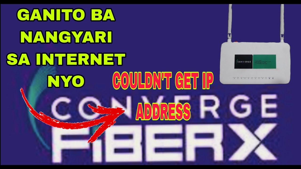 CONVERGE F670L COULDN'T GET IP ADDRESS GANITO GAWIN NYO - YouTube