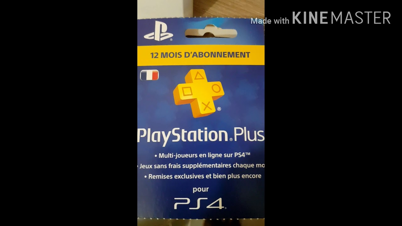 code playstation plus ( 1 ans d abonnement) - YouTube