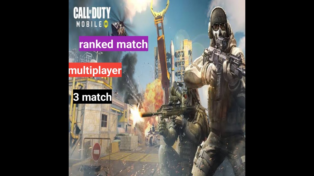 Multiplayer ranked match rankpush in codm - YouTube