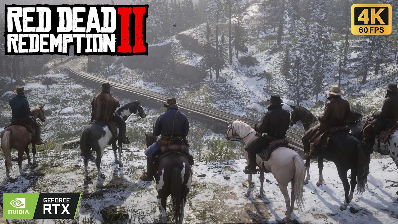 Arthur Morgan First Train Robbery [4K PC 60FPS Ultra Max Settings ...