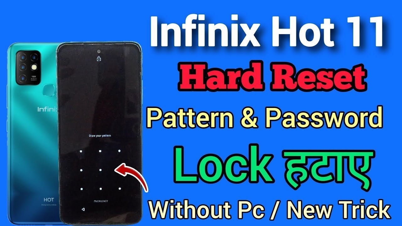 infinix all hard reset without PC how to infinix password unlock ...