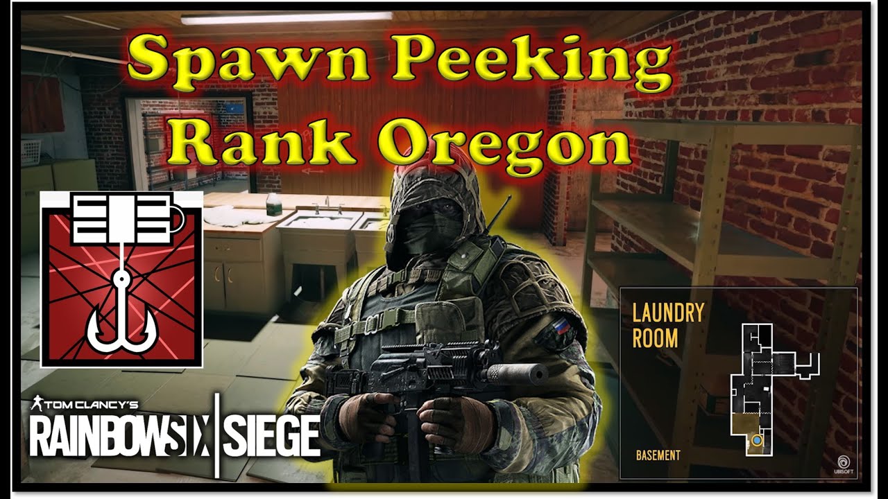 Spawn Peeking in Rank Oregon Full Match Rainbow Six Siege - YouTube