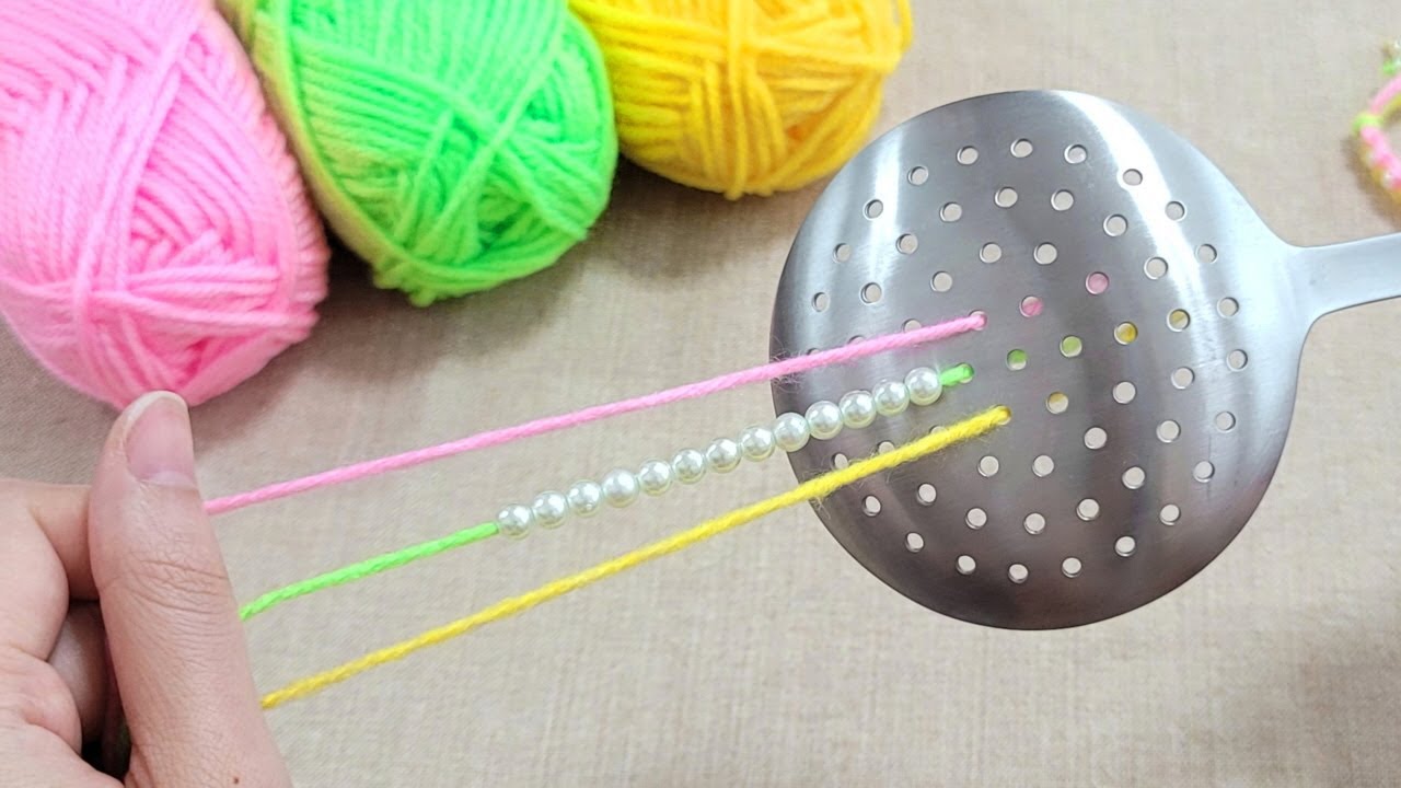 AMAZING😲 Sell as many as you can weave 💰 Easy wool trend to make 100 ...