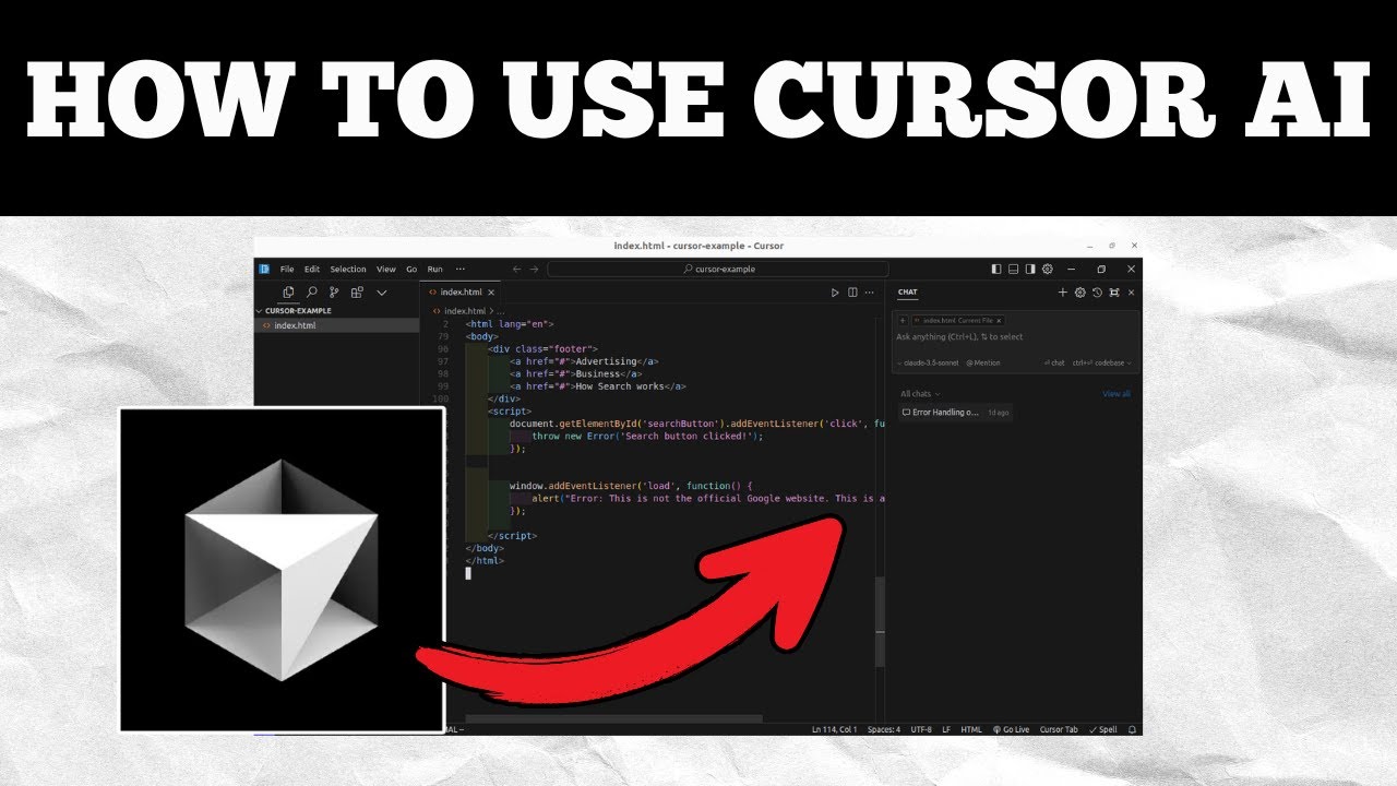 How to Use Cursor AI | AI Coding Assistant Tutorial for 2025 - YouTube