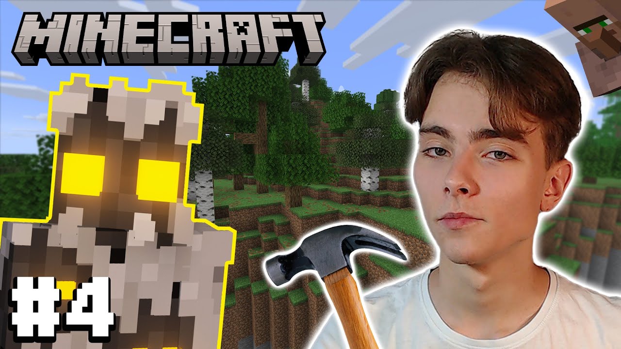 Készül a Falusi Börtön! 👷 Minecraft Túlélő LIVE W/ @TG-Revan - YouTube