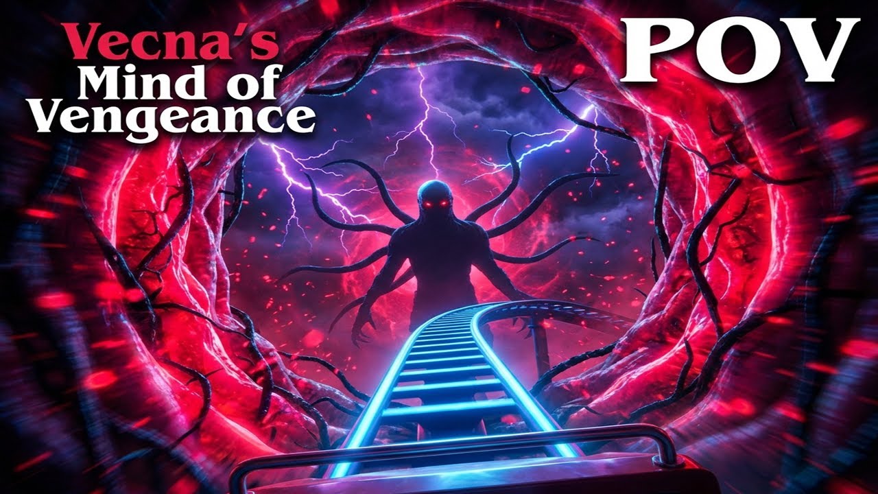 Vecna’s Mind of Vengeance | Stranger Things Roller Coaster POV - YouTube