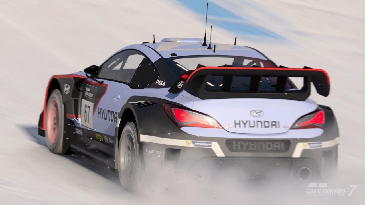 Gran Turismo 7 - Hyundai Genesis Gr.B Rally Car - YouTube