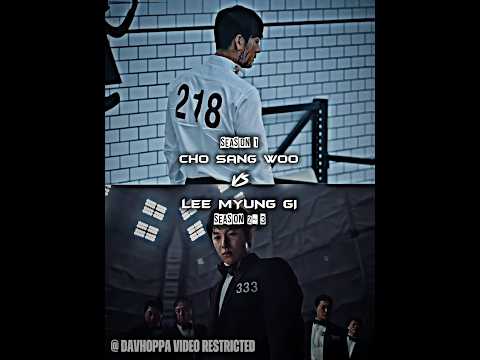 Sang Woo vs Myung Gi | Player 333 vs Player 218 | #squidgame #netfilx #tvshow