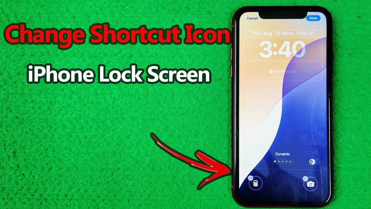 How to Change Lock Screen Shortcut Icon on iPhone | iOS 18 - YouTube