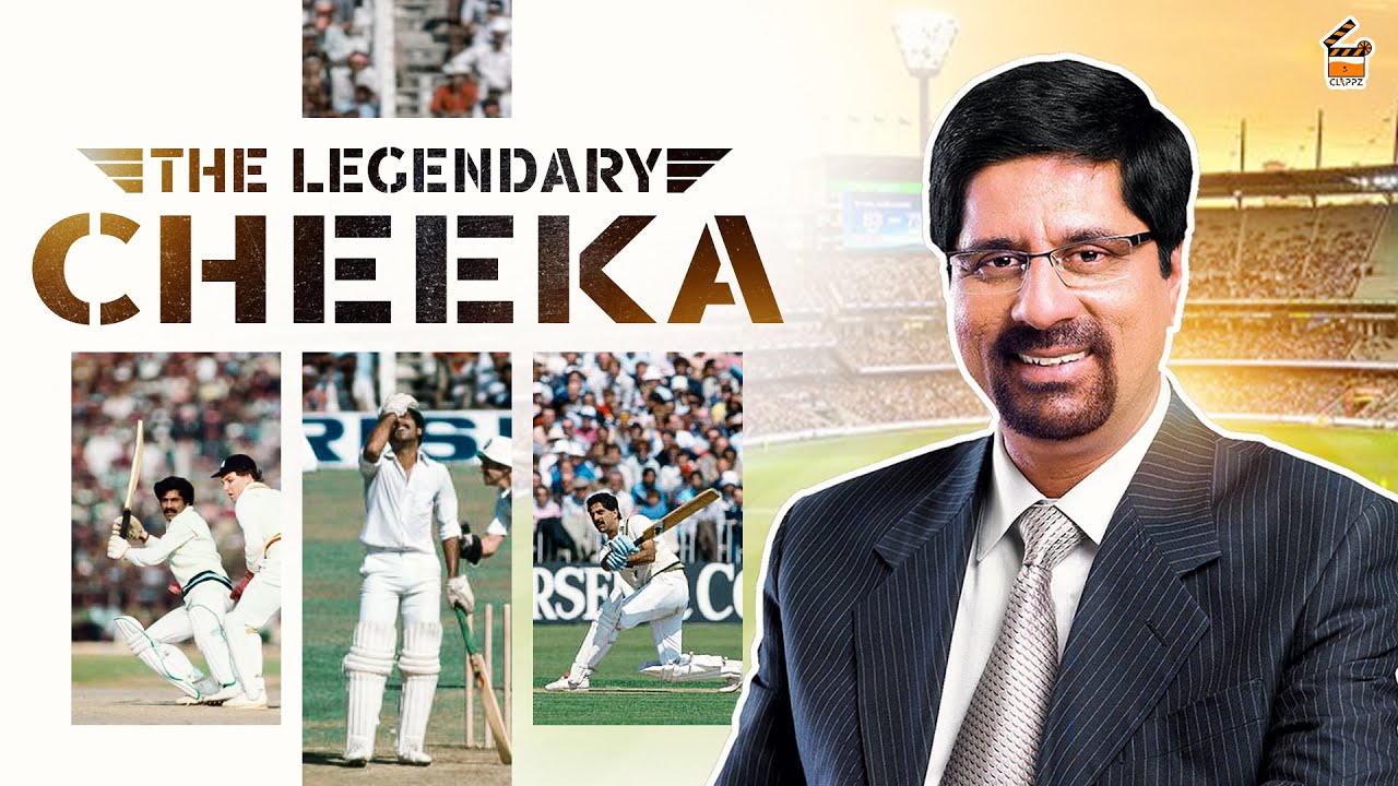 The Legendary Cheeka | Biography | Krishnamachari Srikkanth | Clippz ...