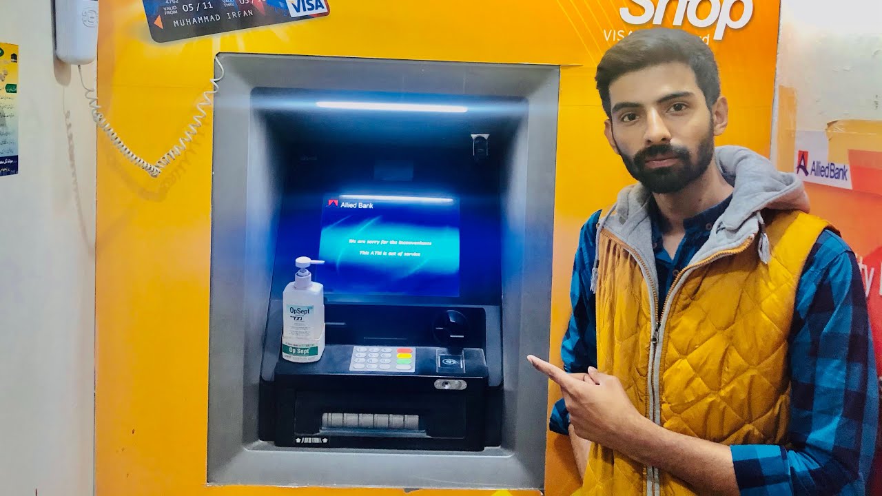 How To Use ATM Machine In Pakistan 🇵🇰 - YouTube