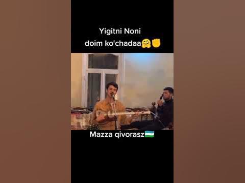 yigitning noni douim ko'chada ana jonli ijro - YouTube