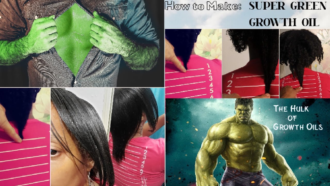 How to Make Super Green Hair Growth Oil the Hulk of all Growth Oils ...