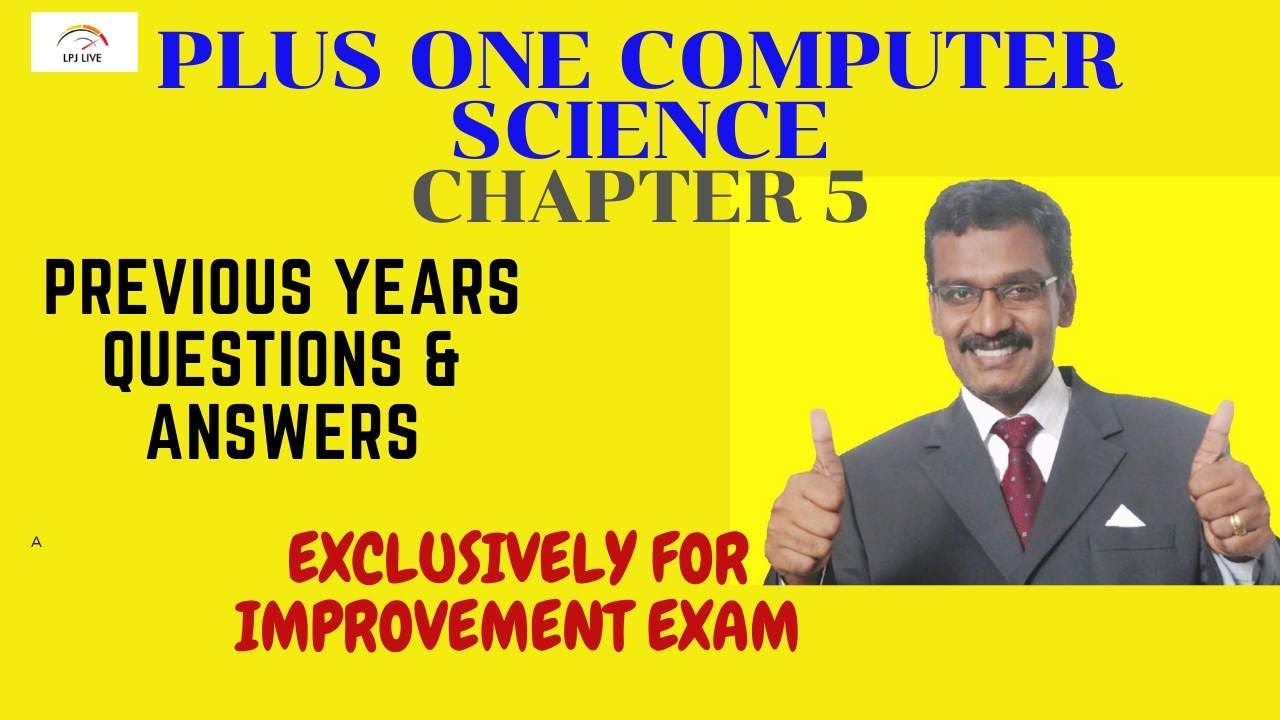 PLUS ONE COMPUTER SCIENCE QUESTION PAPER ANSWERS IMPROVEMENT EXAM plus-one-computer-science-question-paper-answers-improvement-exam