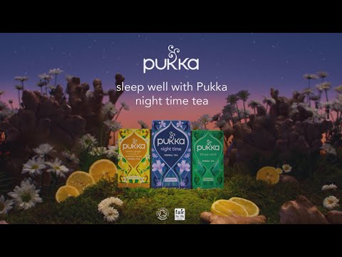 A good night starts with Pukka Night Time tea