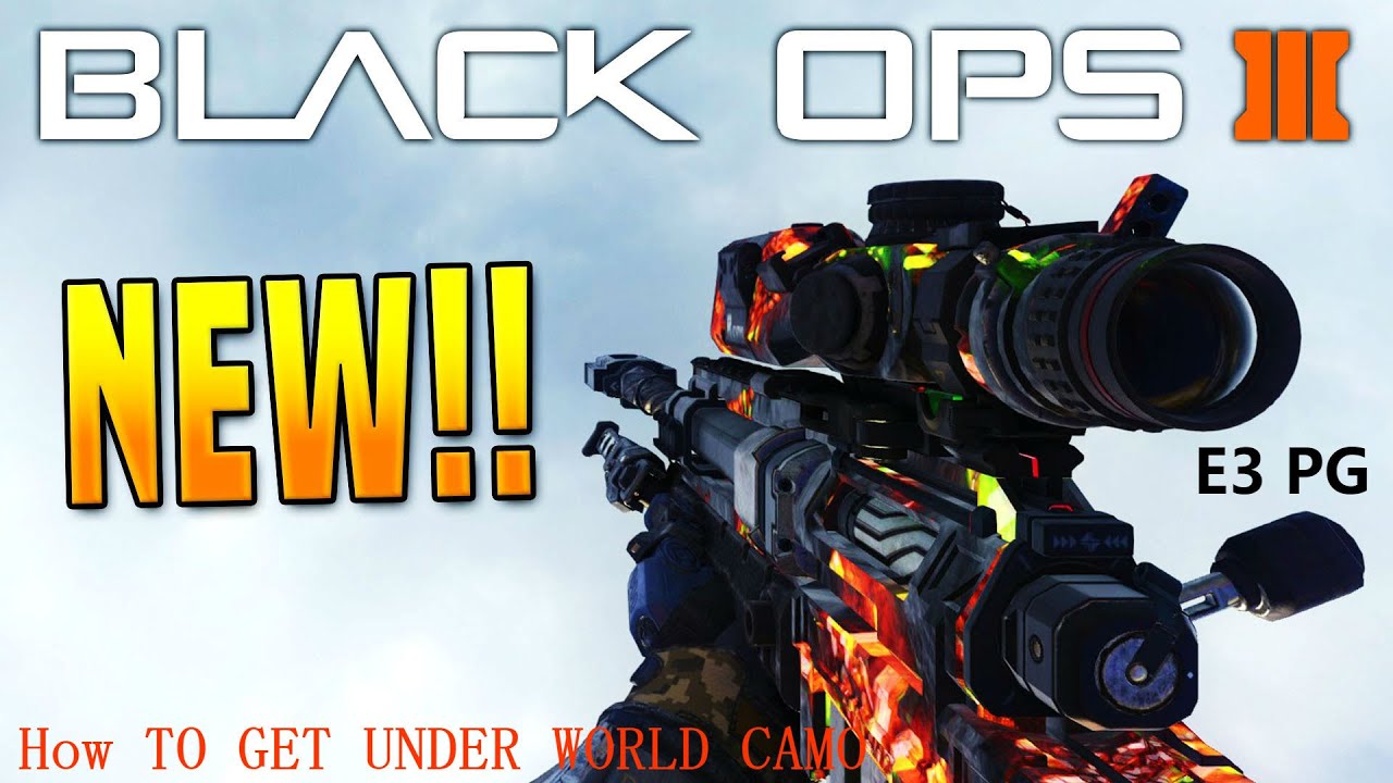 HOW TO GET "underworld" Camo BO3 - YouTube