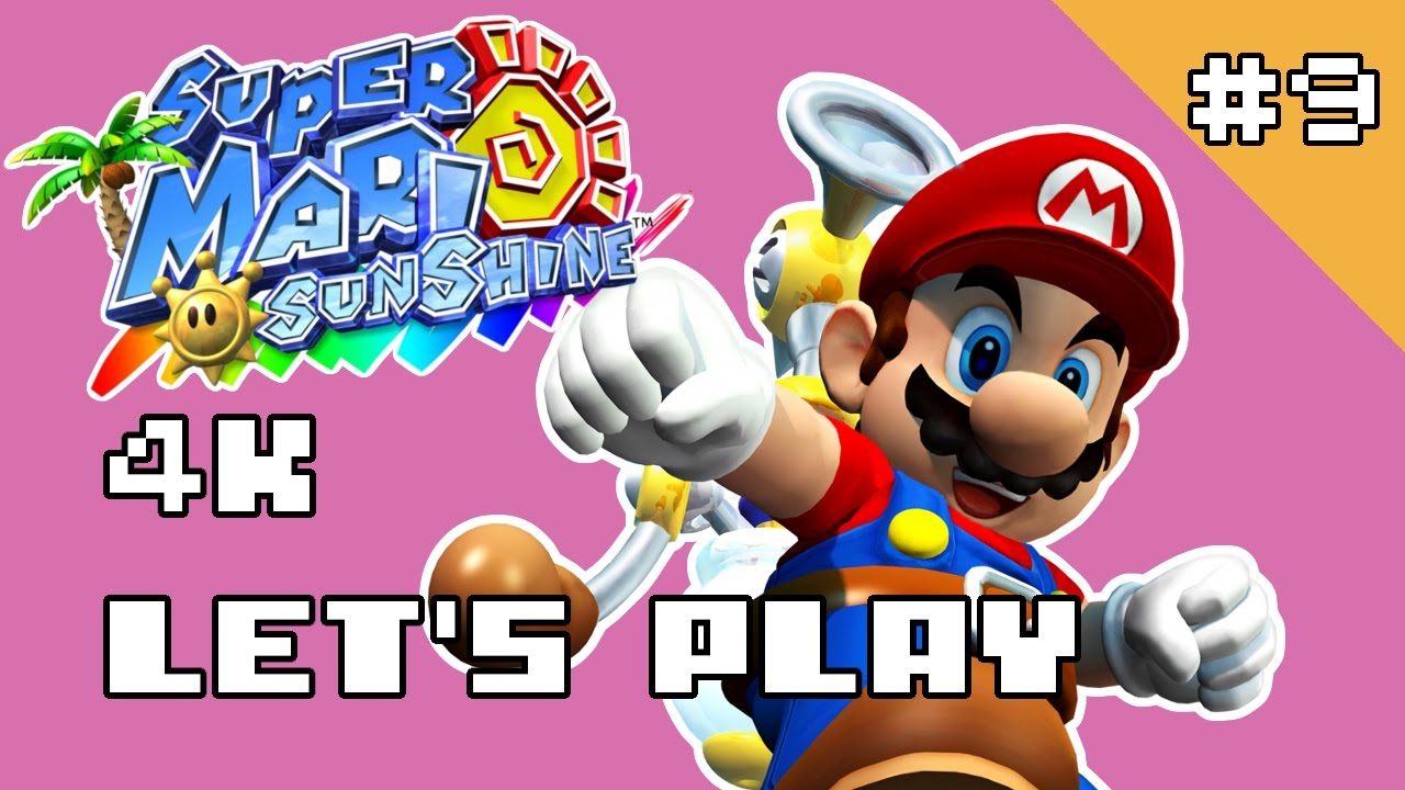 Super Mario Sunshine (4K Ultra HD) #9 - Manta Storm Boss | Let's Play ...