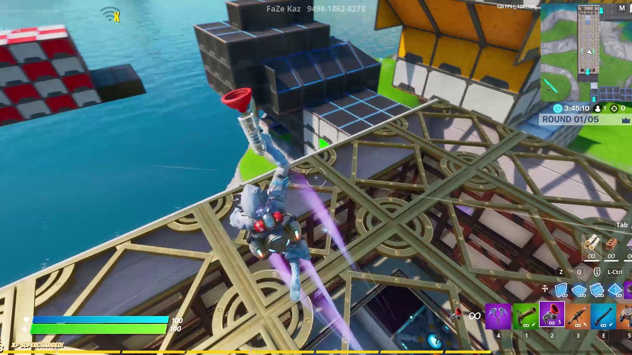 FaZe Kaz trickshot course 4.0 #KazTS - YouTube