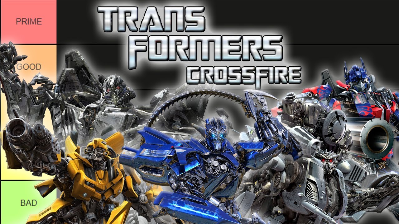 Transformers Crossfire Ranking Characters (TIER LIST) - YouTube