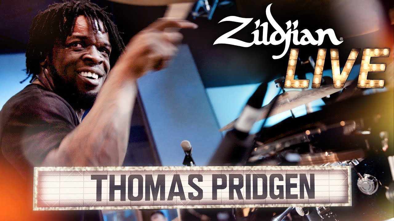 Zildjian LIVE! - Thomas Pridgen - YouTube