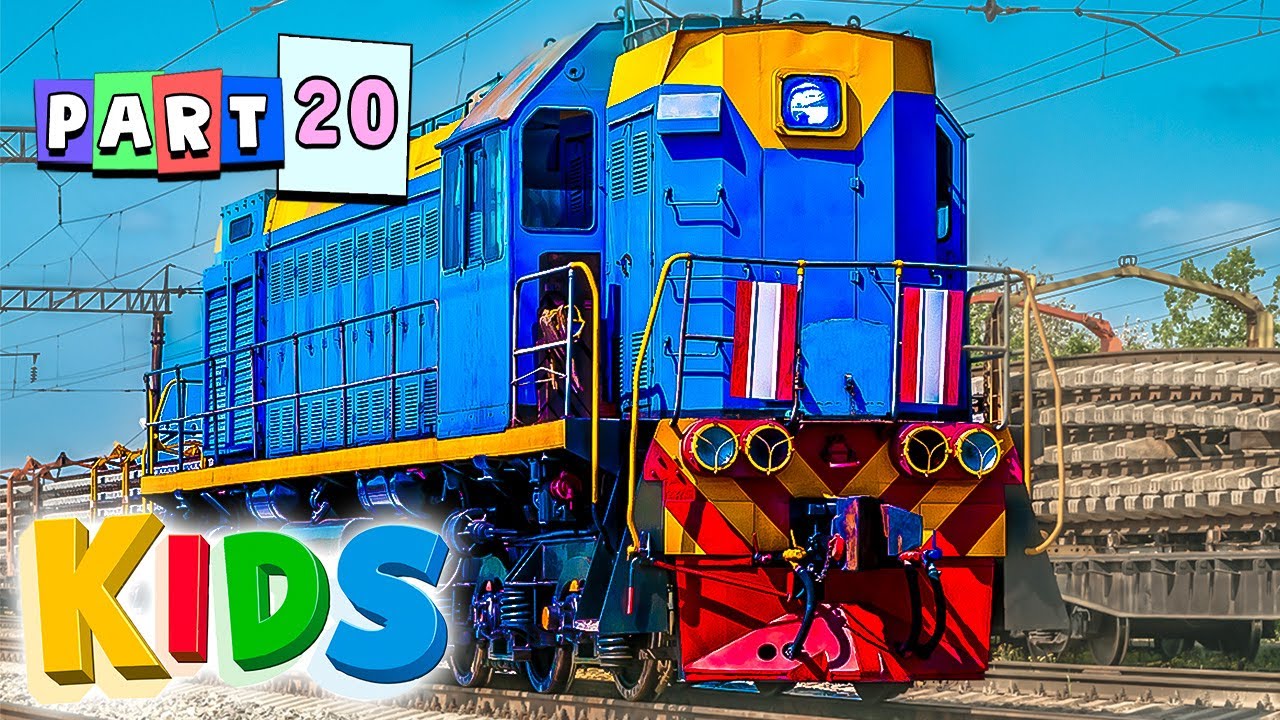 Trains Are Awesome 🚂 Choo Choo Trains Fun For Toddlers 🤩 Trains Tor ...