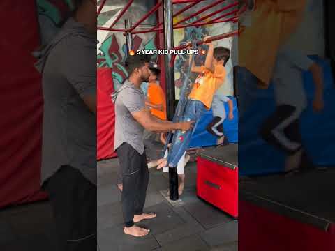 5 Year Old Kid Pull-Ups Training  Calisthenics Kids Motivation #pullups #kidfitness #calisthenics