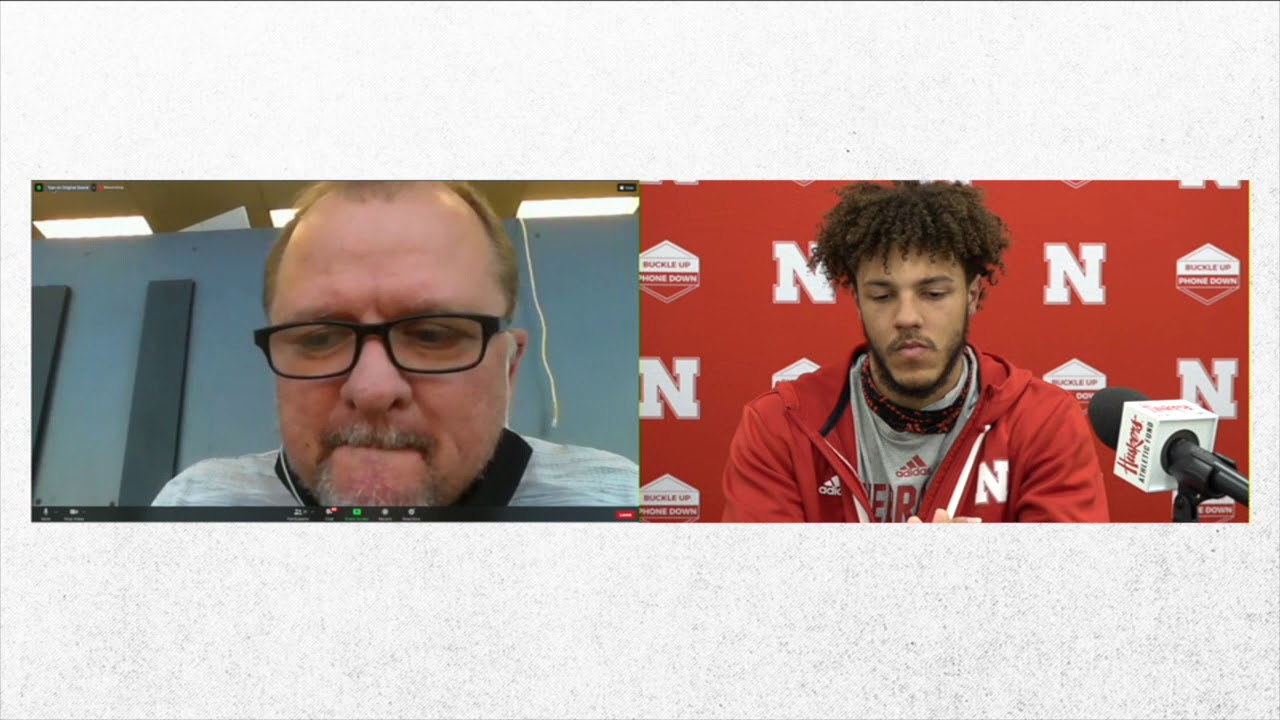 Husker247: Adrian Martinez discusses the loss to Iowa - YouTube