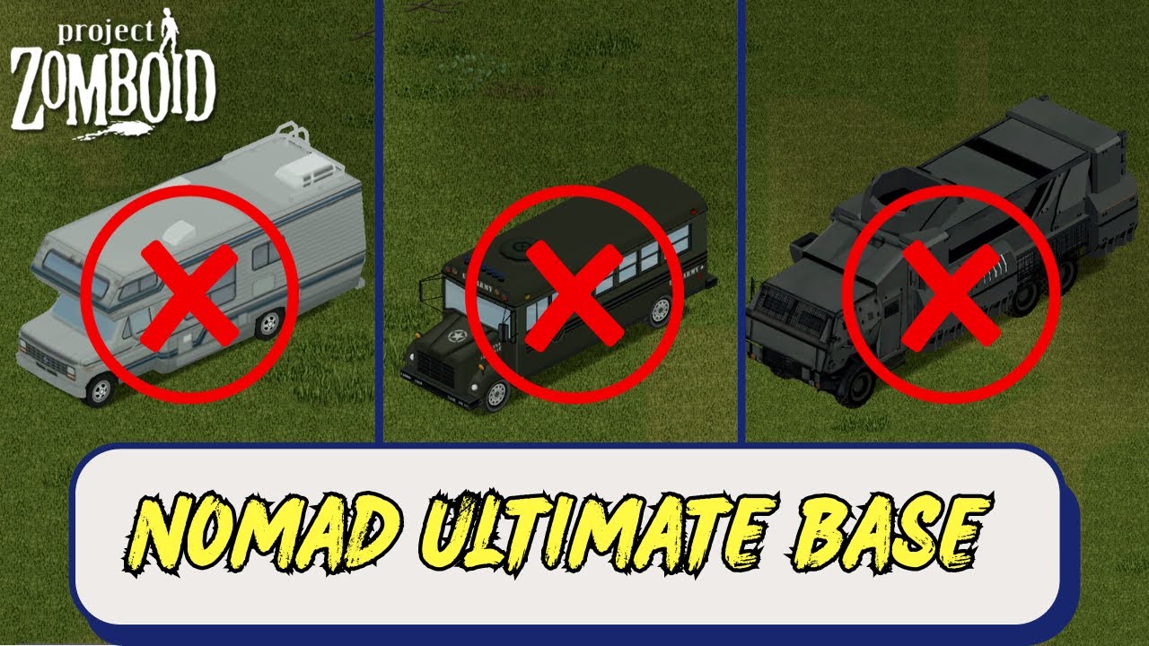 The Secret of Ultimate Nomad Base | Project Zomboid - YouTube
