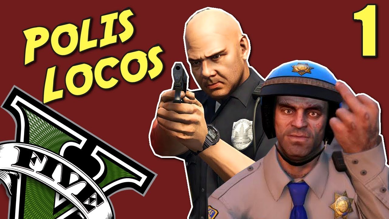 🔥GTA V ROL🔥 POLIS LOCOS Gameplay Español GTA V Station4Gamers - YouTube