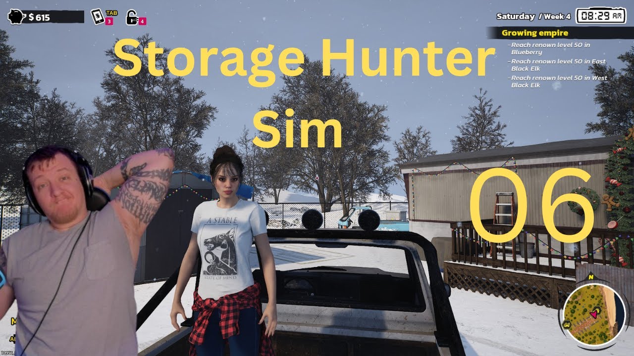 Storage Hunter Sim Part 6..... Easy Money and lvl 4 Auctions - YouTube